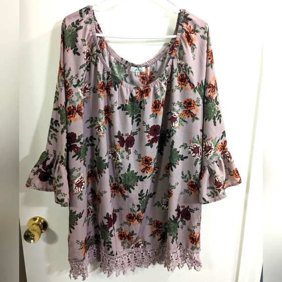 MPH COLLECTION | Tops | Mph Collection Floral Blouse | Poshmark